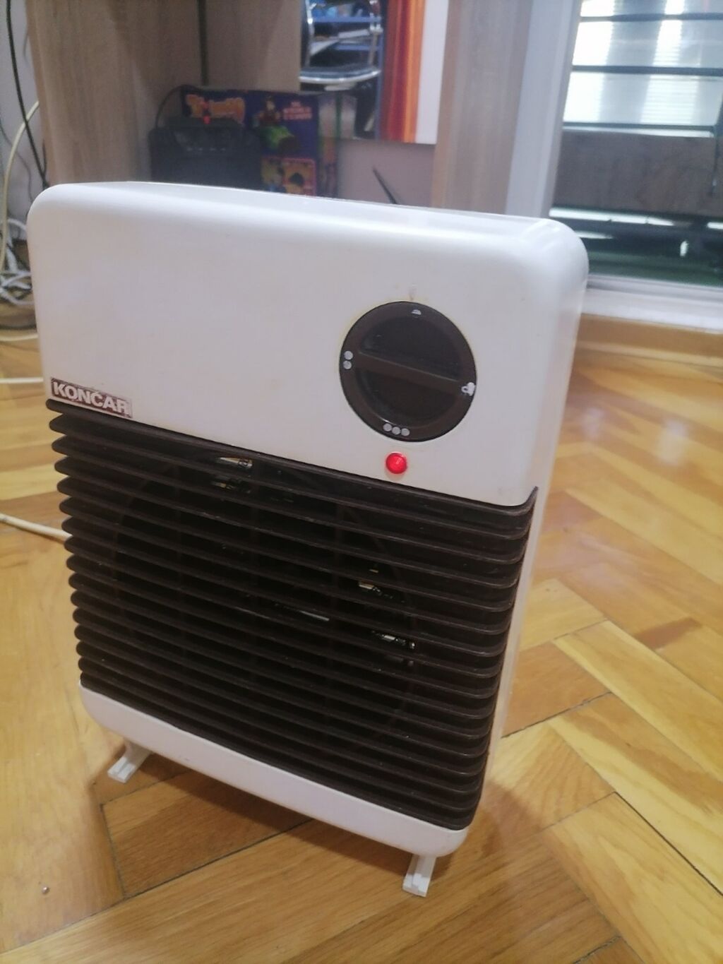 Grejalica duvaljka 2 brzine plus ventilator Končar. Ispravna dobra