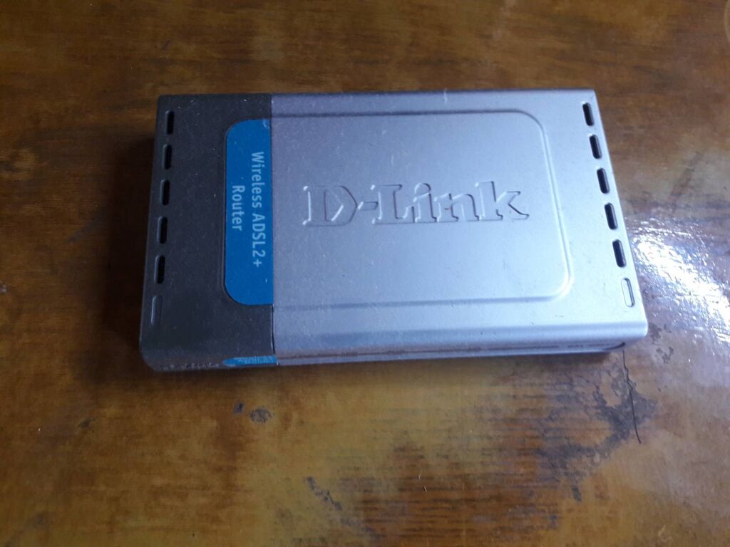 D-Link ADSL2+ Wifi Router with 4 x100Mbps Switch Device Type:Modem