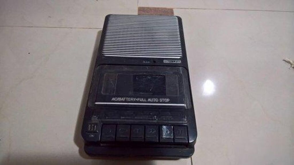 1. Panasonic RQ2102 Cassette Recorder & 2. Ion Bluetooth Cassete