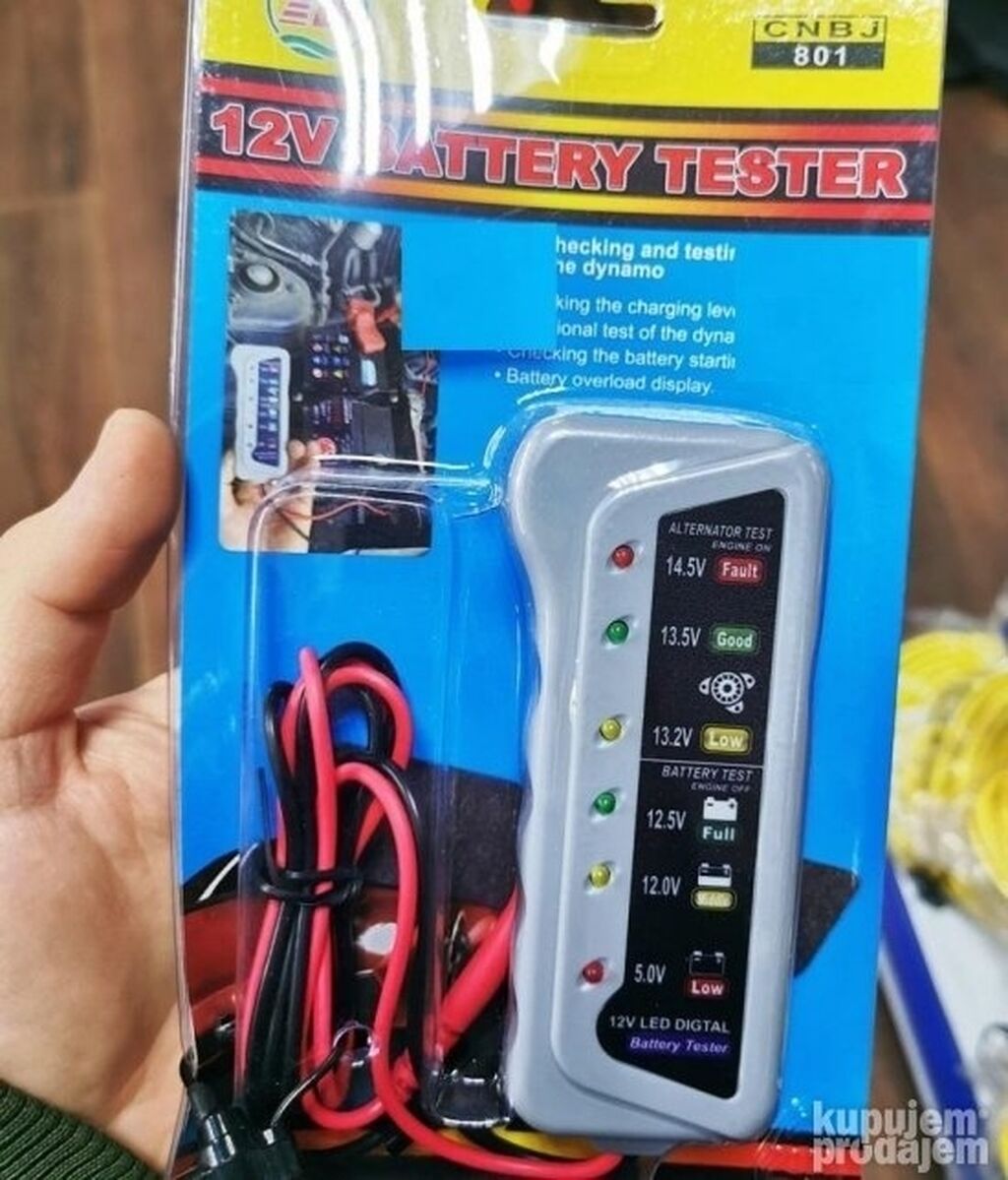 Tester za akumulator 12V 1199 dinara