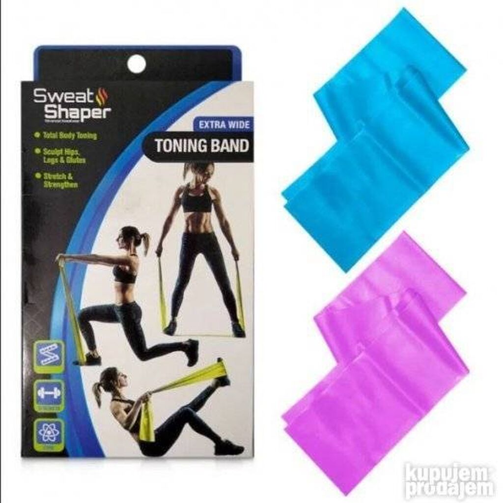 Sweat Shaper trake. Materijal TPE. Karakteristike. Brend: Sveat