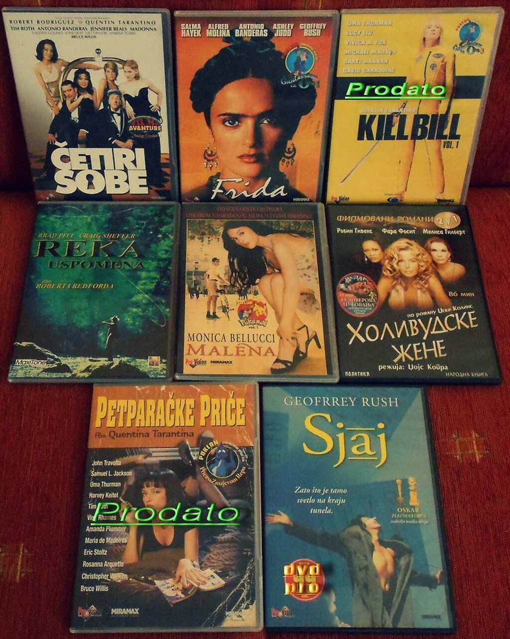 Strani dvd legendarni filmovi (Original) Fenomenalan dvd zapis