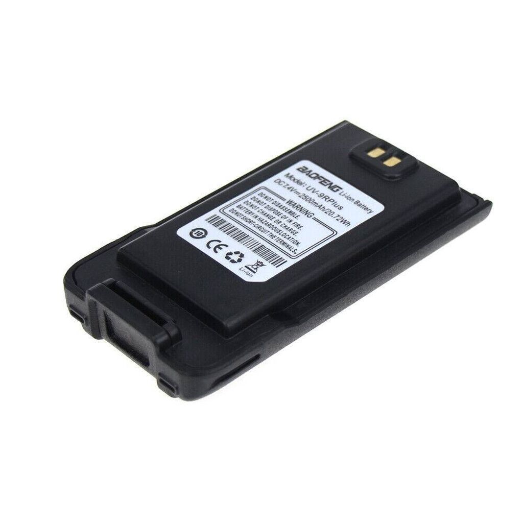 Baterija za Baofeng UV-9r i 9r plus Nova baterija DC 7.4V - 5000mah za