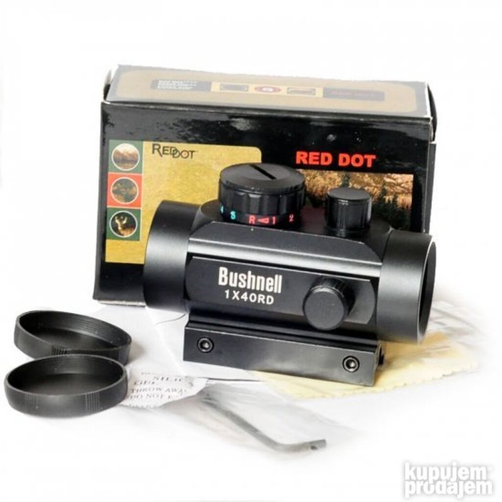 Red dot Bushnell 1X40RD OPTIKA RED DOT BUSHNELL 1x40 RD taktički nišan