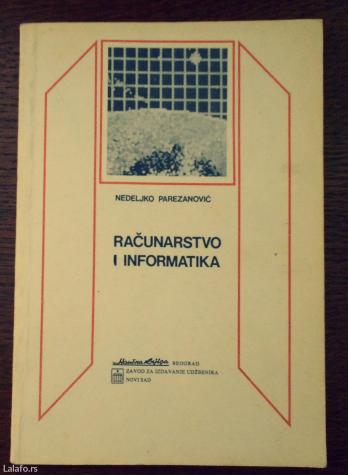 Računarstvo i informatika (nedeljko parezanović) za prvi razred