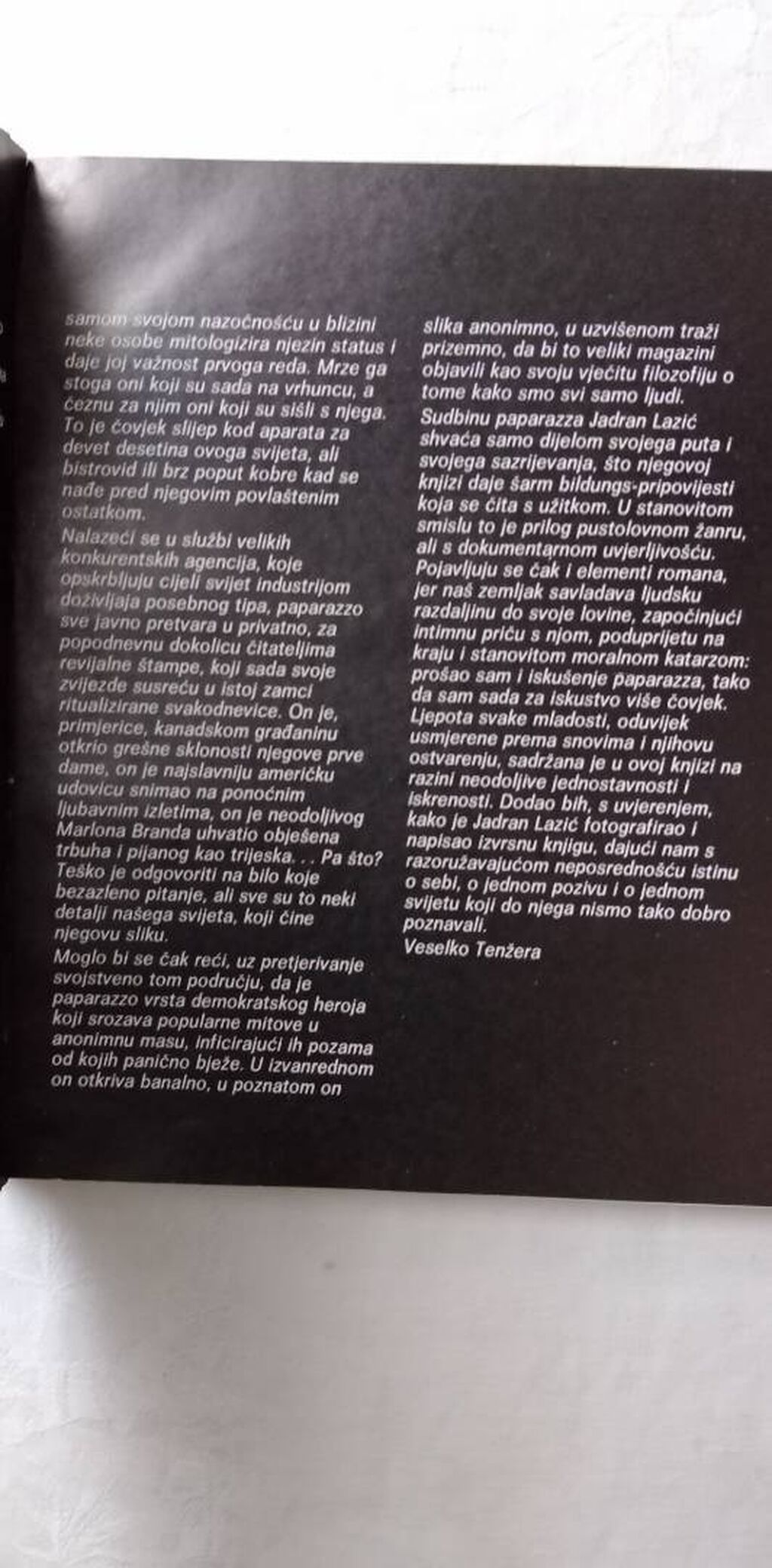 Knjiga:Reporter - Jadran Lazić 1985.god. tvrdi povez,ilustrovana