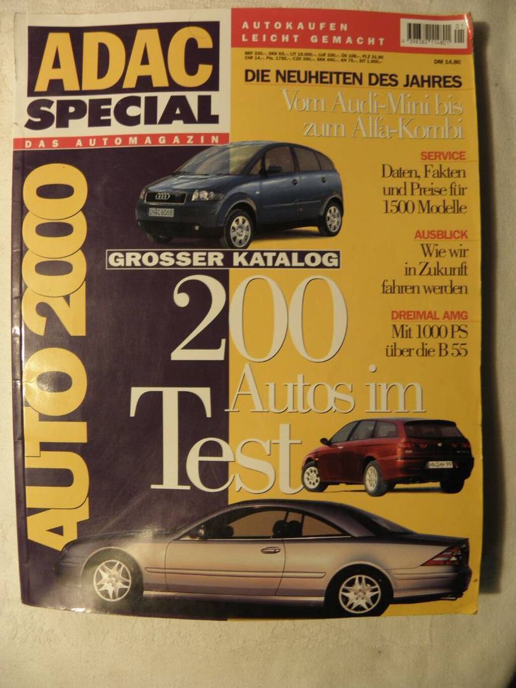 Knjiga:Katalog Auto2000.god. A 4 format, 260 str