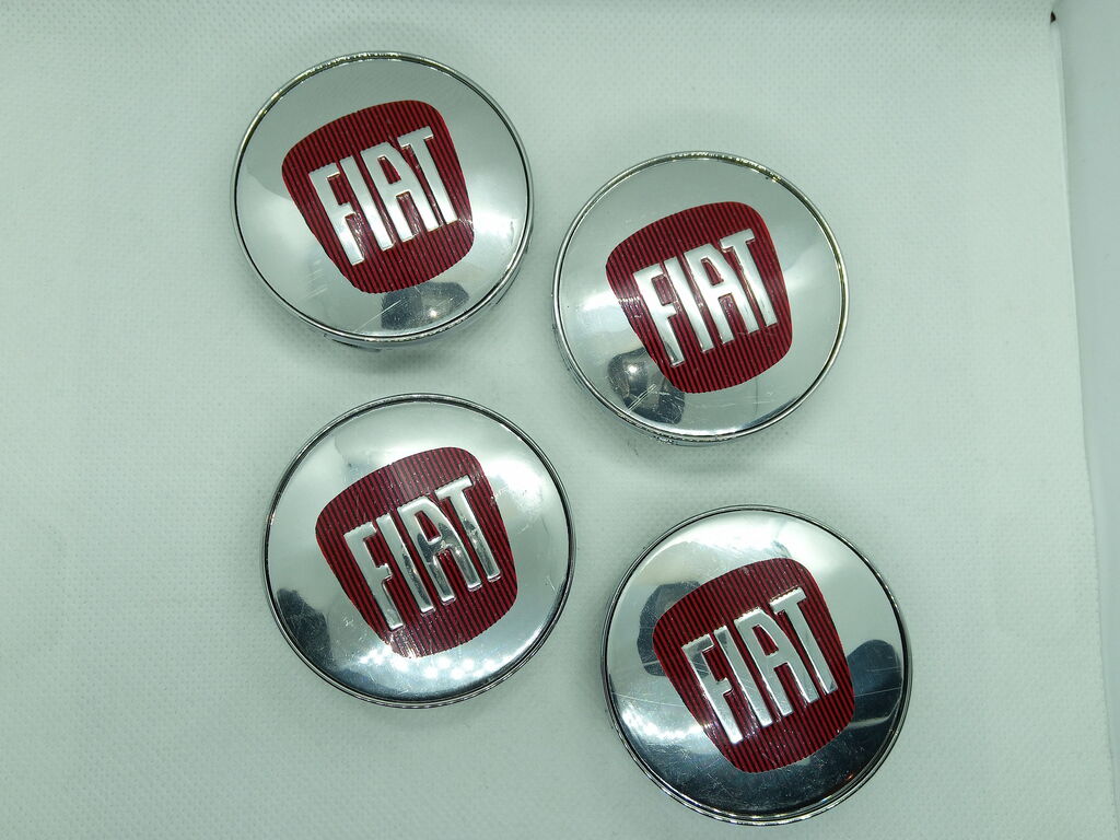 Čepovi za felne FIAT - set 4 komada Čepovi za felne sa logom FIAT -