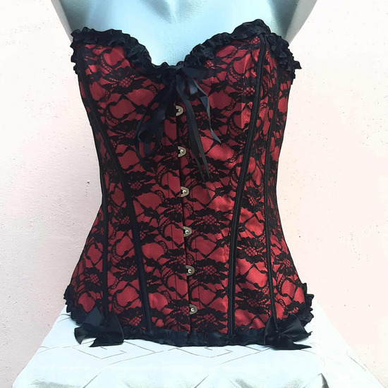 Goth Vamp Korset L/XL Novo