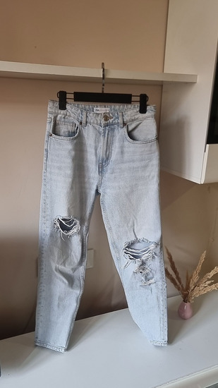 Zara farmerice mom fit