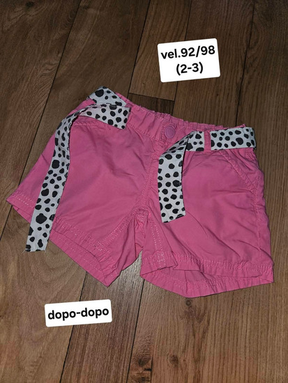 Dopo dopo šorc vel.92-98
