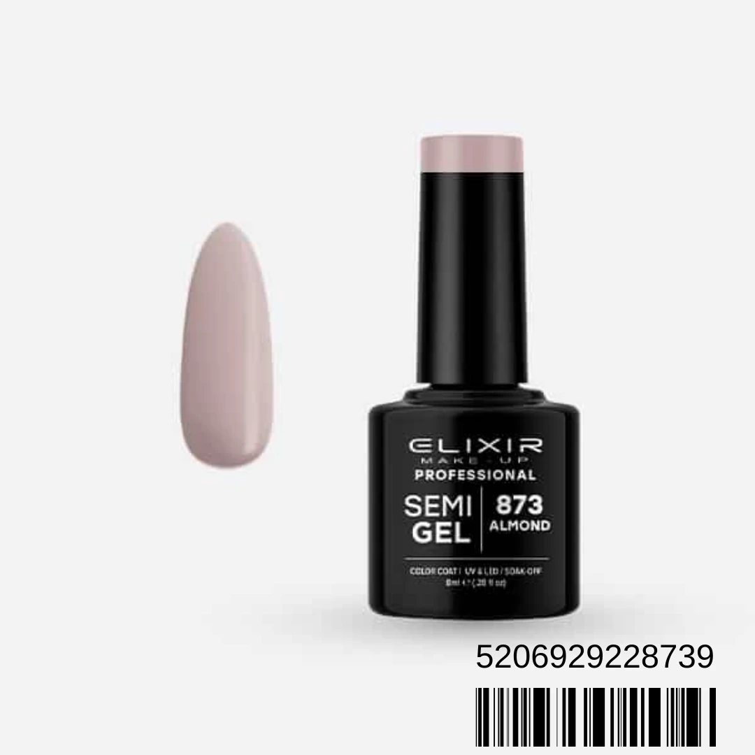 ELIXIR SEMI GEL LAK U BOJI 8ML 873 ALMOND