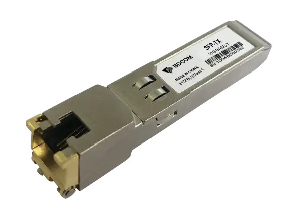 BDCOM SFP+TX, 10GE SFP+ to RJ45 (10M/100M/1000M/2.5G/5G/10G)