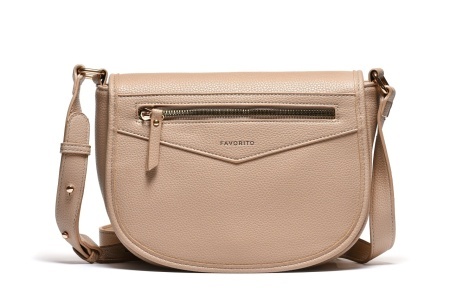 T012556BEI – Bež klasična crossbody torbica