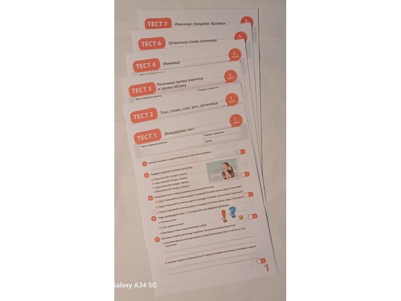 Testovi iz srpskog jezika za 2. razred LOGOS najnoviji