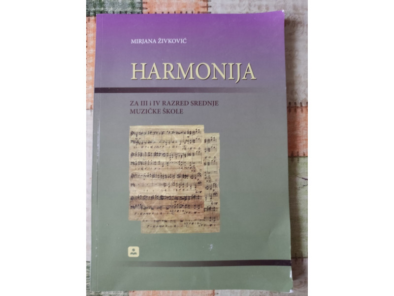 Harmonija za 3. i 4. razred srednje muzičke škole NOVO
