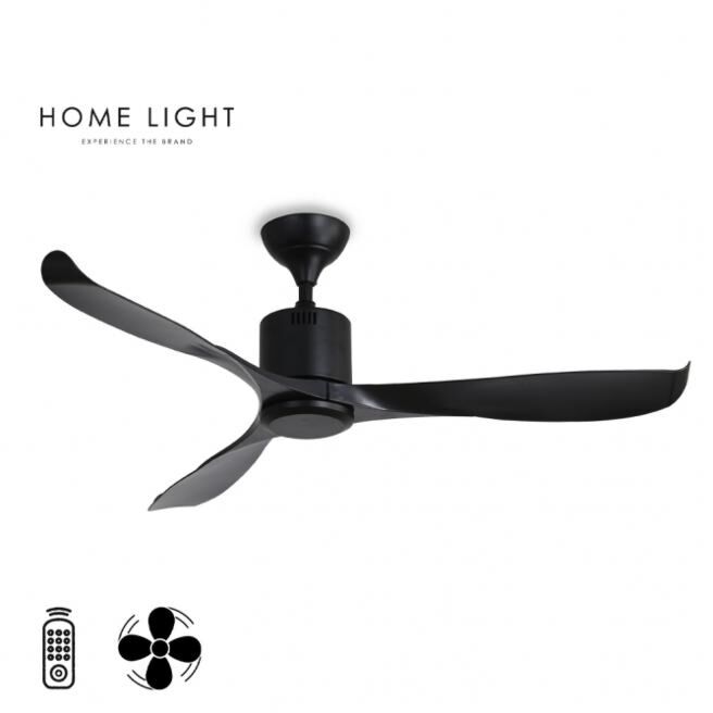 BB link Plafonski ventilator 322 - CRNI