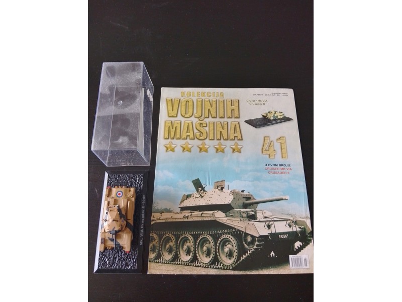 Kolekcija Vojnih Mašina br. 41: Cruiser Mk VIA Crusader