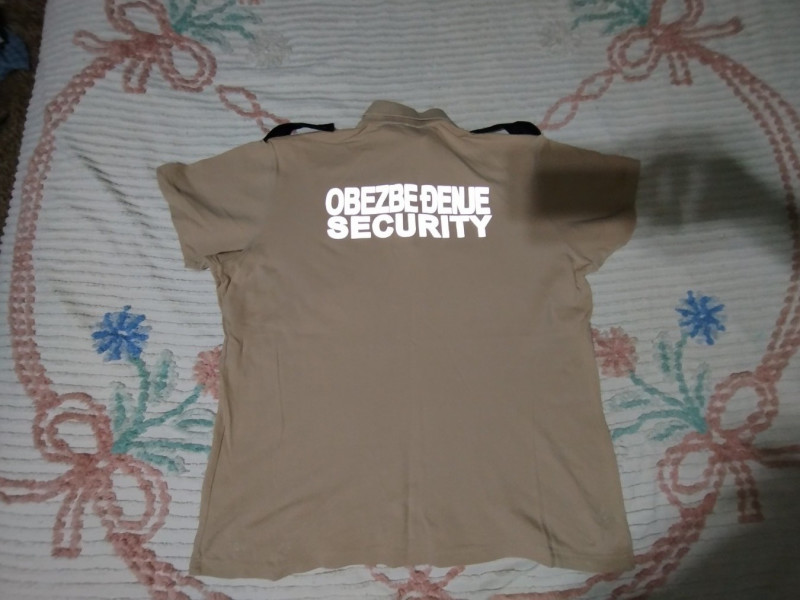 OBEZBEĐENJE SECURITY PAMUČNA POLO MAJICA XL-2XL