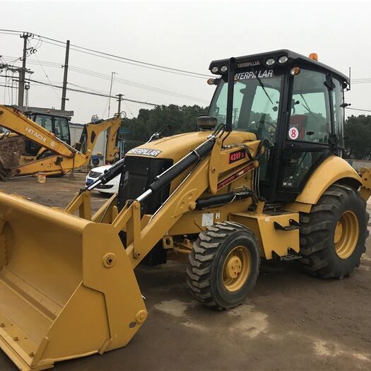 Caterpillar 420F bager-utovarivač