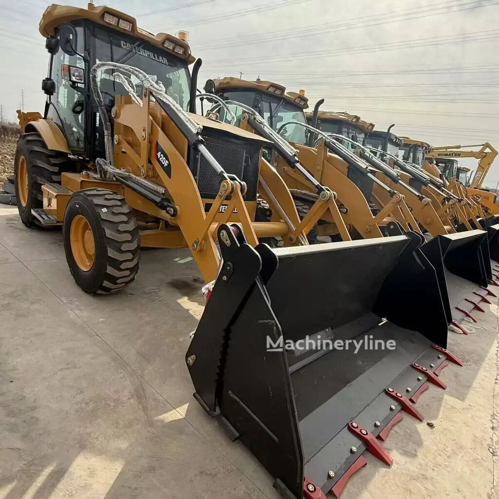 Caterpillar 420f bager-utovarivač