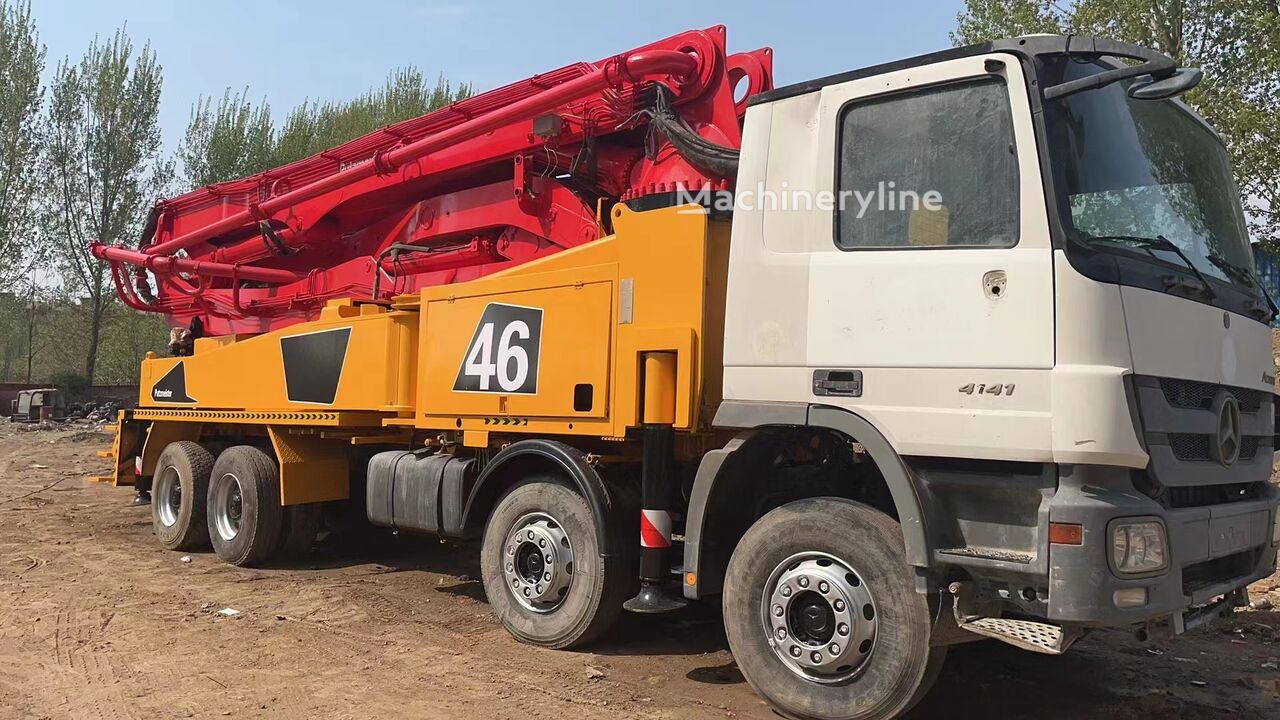 Putzmeister 46M na šasiji Mercedes-Benz Actros 4141 pumpa za beton