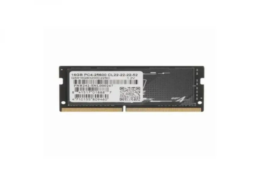 RAM SODIMM DDR4 GEIL 16GB 3200Mhz CL22 GS416GB3200C22SC