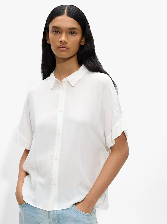 SHORT-SLEEVE SHIRT WITH CUFF