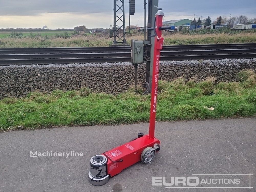Prodaje se 80 Ton Pneumatic Pit Jack kašiku za prednje utovarivač na aukciji