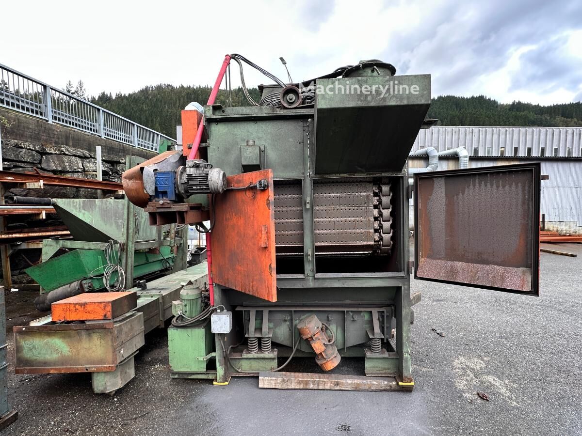 Prodaje se OMSG belteblåsemaskin (shot blasting machine) med komplett utsty mašinu za peskarenje na aukciji