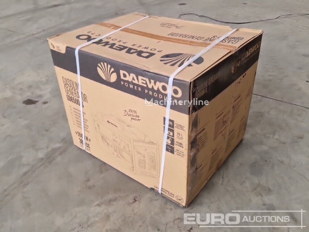 Prodaje se Daewoo GD5600-S benzinski generator na aukciji