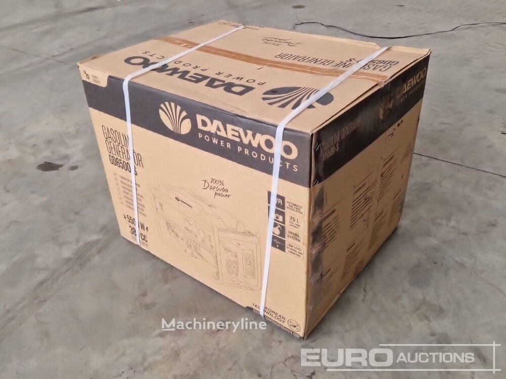 Prodaje se Daewoo GD5600-S benzinski generator na aukciji