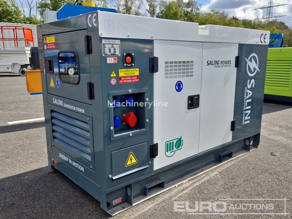 Prodaje se Salini 30kVA Static Generator drugi generator na aukciji