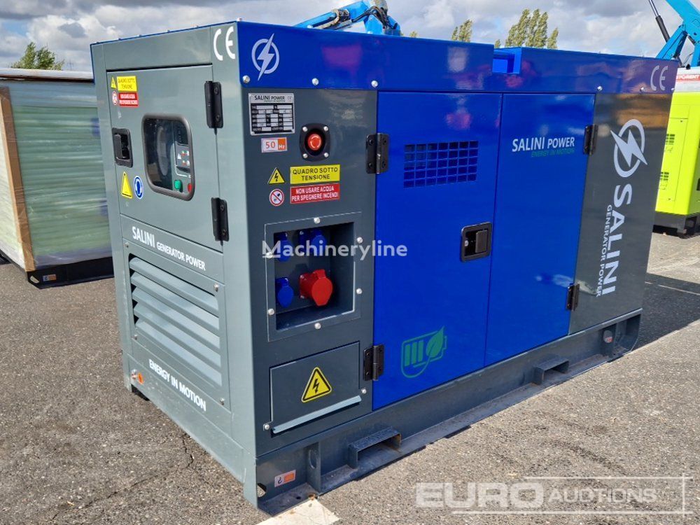 Prodaje se Salini 30kVA Static Generator drugi generator na aukciji