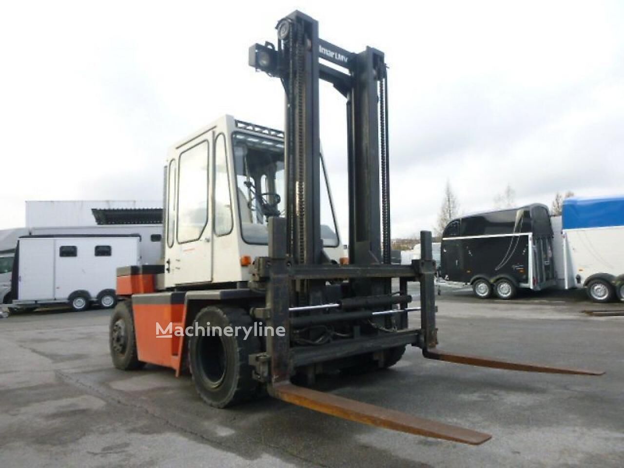 Kalmar db6-600 triplex schwerlaststapler, diesel,kabine dizel viljuškar
