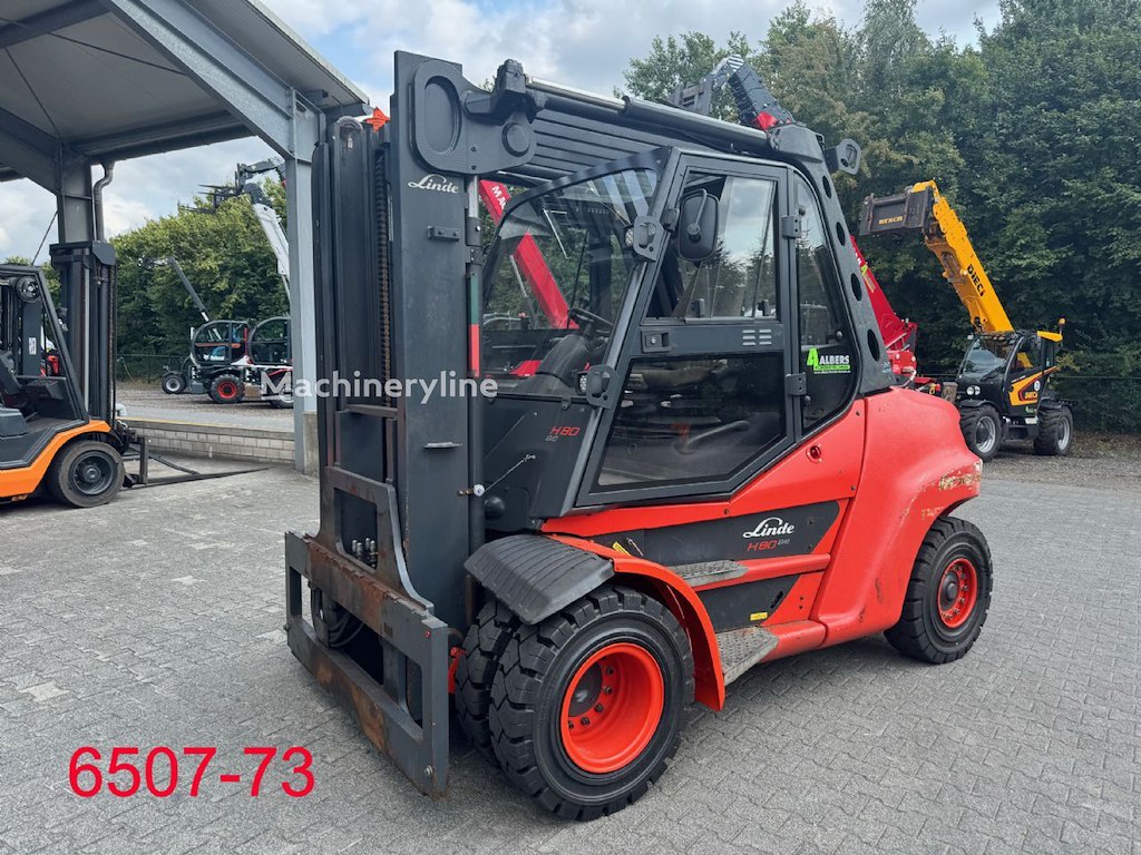 Linde H 80 D 03 / 900 dizel viljuškar