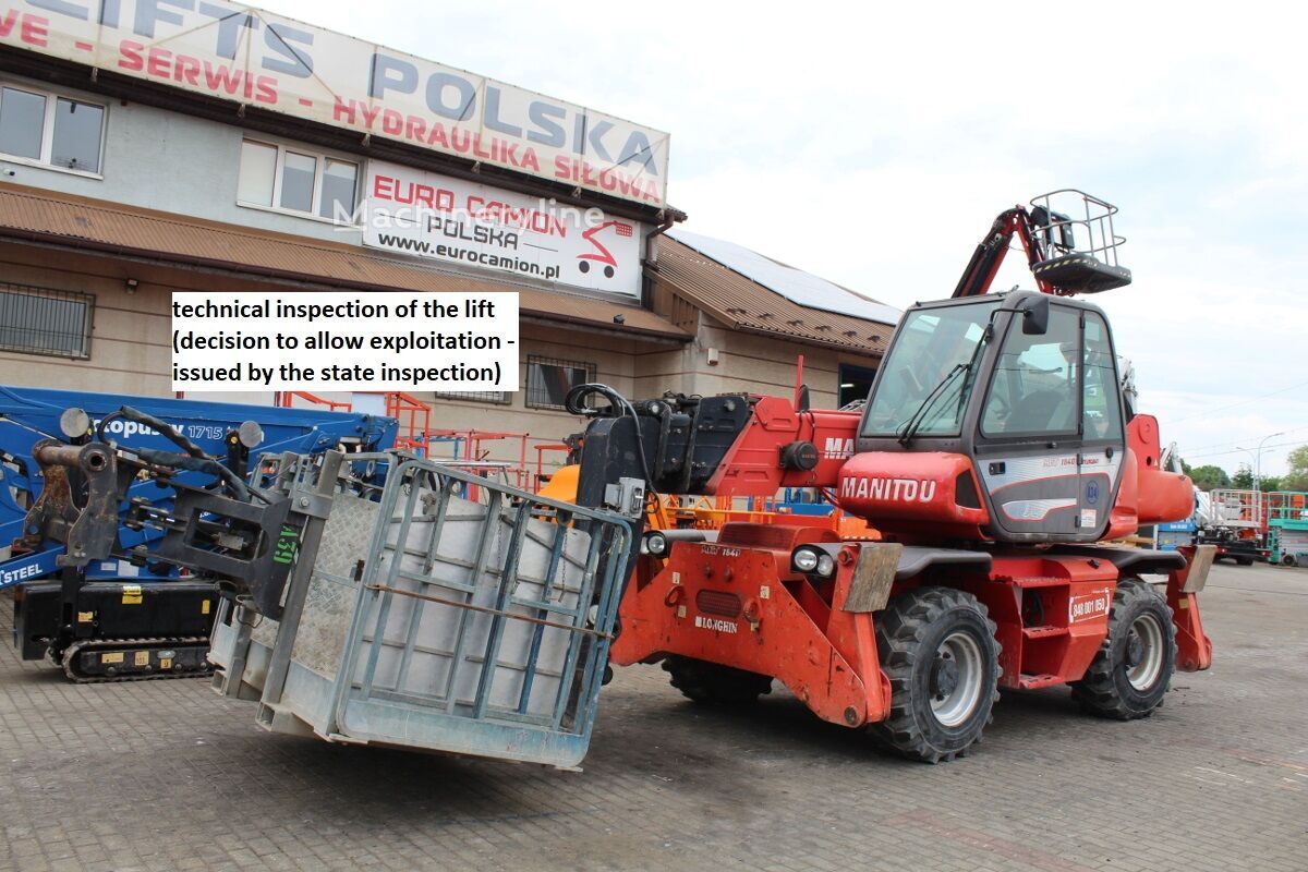 Manitou MRT 1840 Easy Turbo - 18m / basket / telehandler rotacioni teleskopski utovarivač