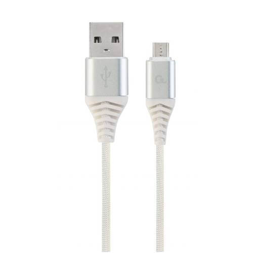 USB 2.0 AM - Micro USB 1m Premium Gembird CC-USB2B-AMmBM-1M-BW2