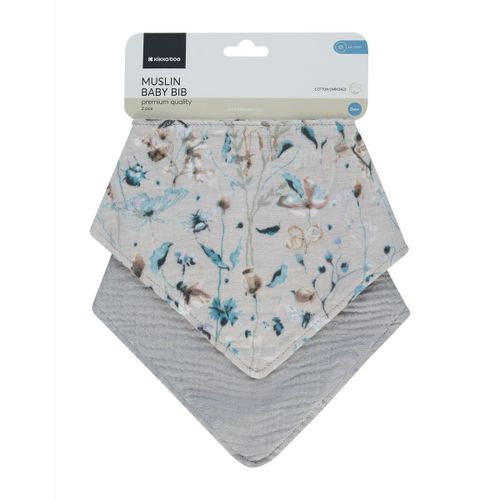Kikka Boo Portikle od muslina set 2 kom Dreamy Fields Grey