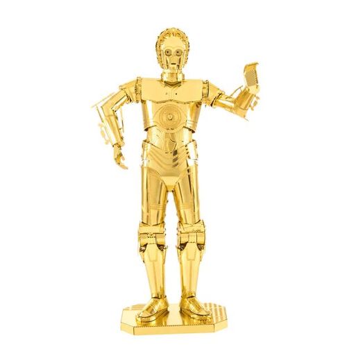 Metal Earth 3D metalna maketa - STAR WARS Robot C-3PO gold