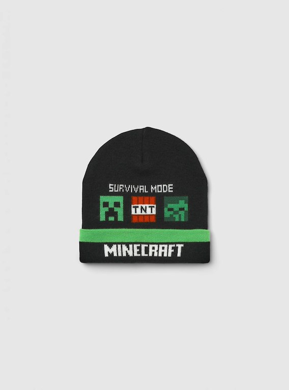 Minecraft® kapa Crna