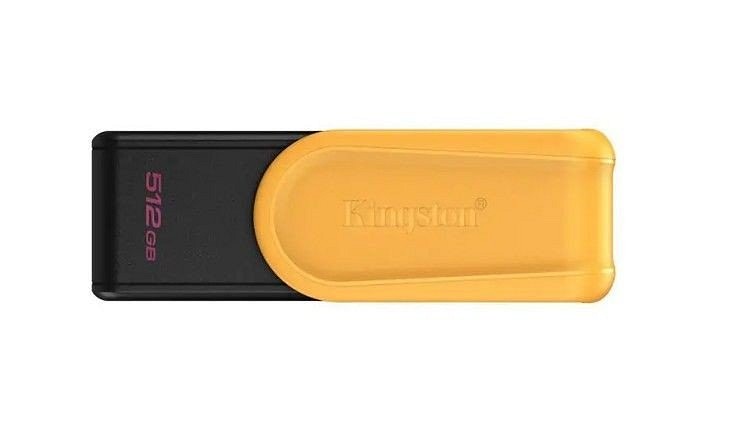 KINGSTON DTXS 512GB/512GB DATA TRAVELER EXODIA S 3.2 CRNO ŽUTA USB Memorija