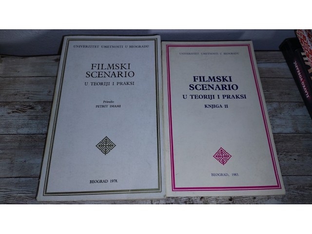 Filmski scenario u teoriji i praksi 1-2 / Petrit Imami