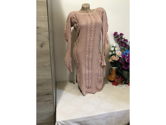 Coloseum roze rupicasta haljina S