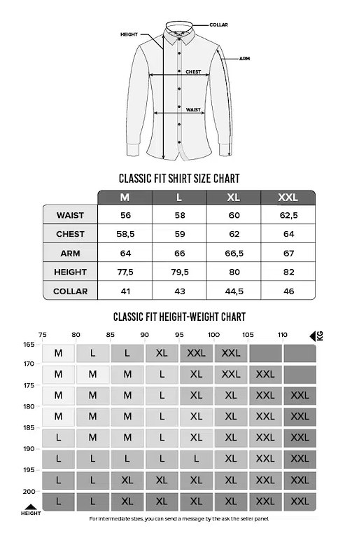 Classic Fit - Comfort Fit Košulja