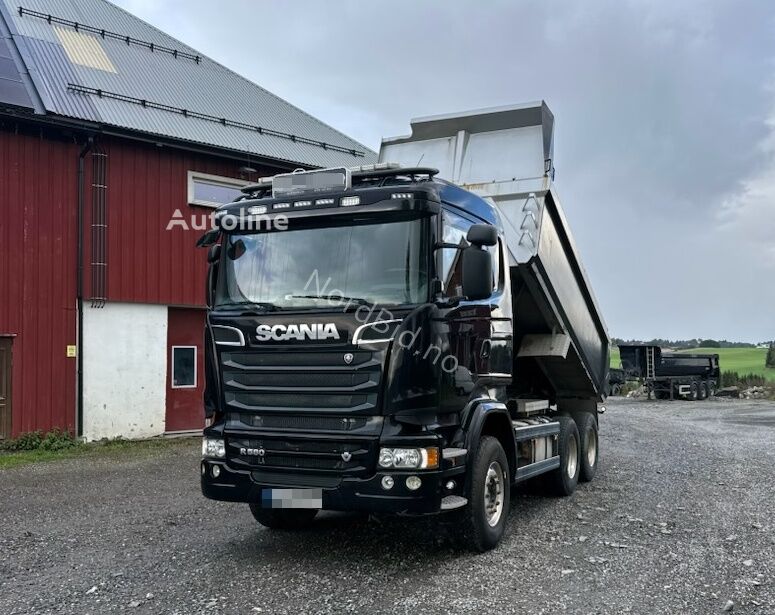 Scania R580 *6x4 *FRONT AXLE 10ton *STEEL/STEEL *VBG kiper