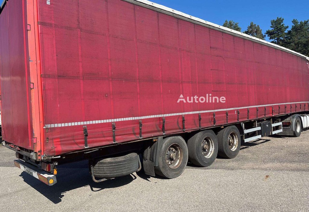 Krone SD poluprikolica sa kliznom ceradom