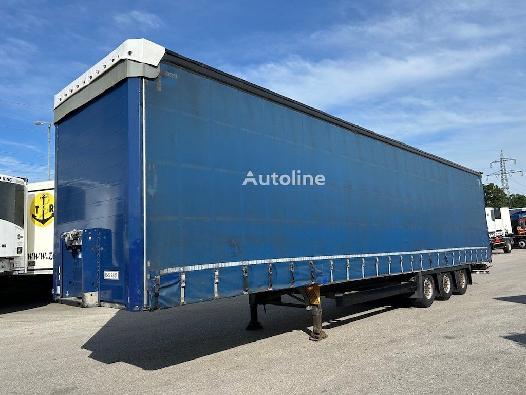 Schmitz Cargobull SCS 24L, Varios, Edscha-Verdeck poluprikolica sa kliznom ceradom
