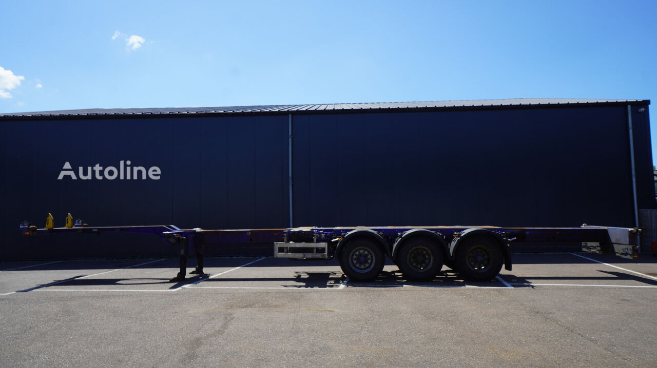 Pacton 3 AXLE MULTI CONTAINER TRANSPORT TRAILER EXTENDABLE 45 FT poluprikolica za prevoz kontejnera