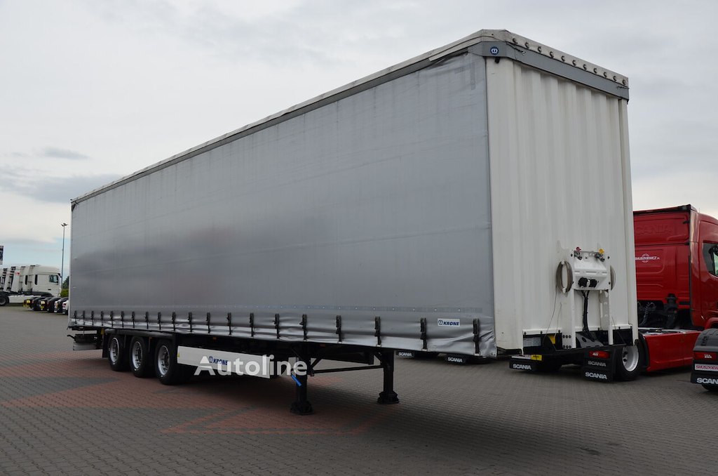 Krone MEGA / 2022r / OŚ POD. / DACH POD. / CODE XL / 1283 poluprikolica s ceradom